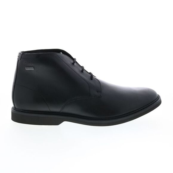 Clarks | Shoes | Clarks Mens Atticus Lt Hi Gtx Black Boots Nwt | Poshmark